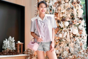 5 Tampilan Cantik Sandra Dewi Pakai Hot Pants, Horang Kaya Mah Bebas ...