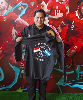 Toko Merchandise Resmi Timnas Indonesia Kembali Dibuka di GBK, Erick ...